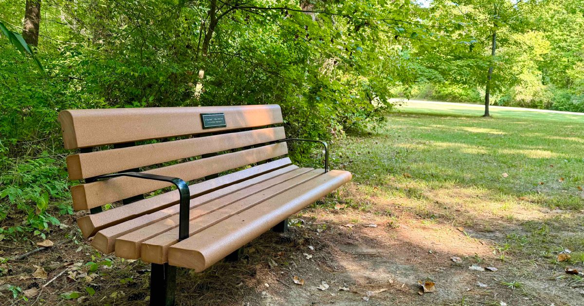 Bench Dedication - Eagle Creek Park Foundation