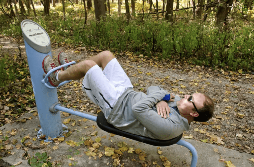 Revamped Fitness Trail: New Equipment & Signage